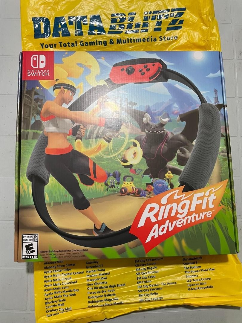 Nintendo Ring Fit Adventure, Video Gaming, Video Games, Nintendo on ...