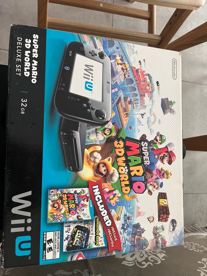 Nintendo Wii U Super Mario 3D World Deluxe Set, Video Gaming, Video ...