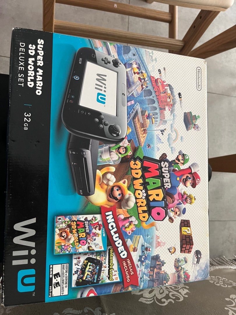 Nintendo Wii U Super Mario 3D World Deluxe Set, Video Gaming, Video ...
