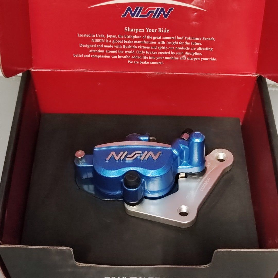 Nissin 2 Pot Caliper for Aerox v1, Motorcycles, Motorcycle Accessories ...