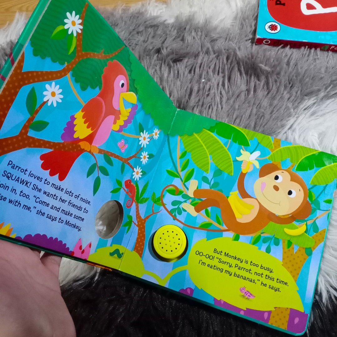 Noisy Parrot Sound Book On Carousell