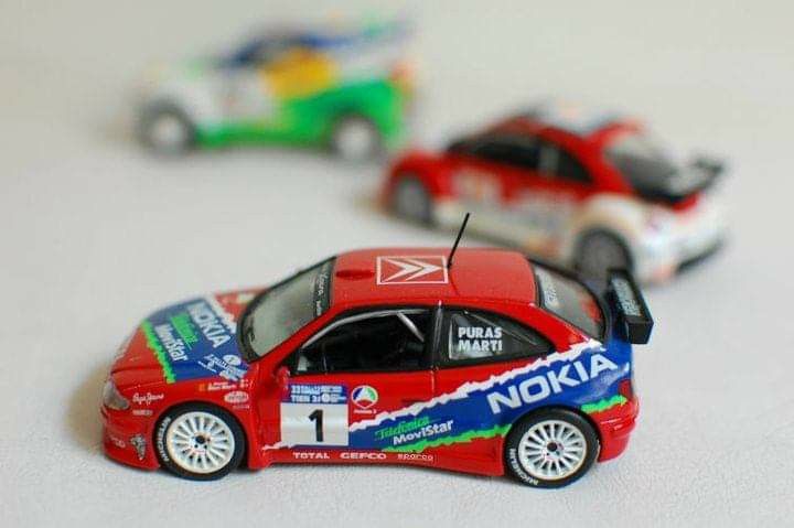 NOKIA RACING CAR COLLECTION LIMITED EDITION (1/2000 pcs) IXO 1/43 ...