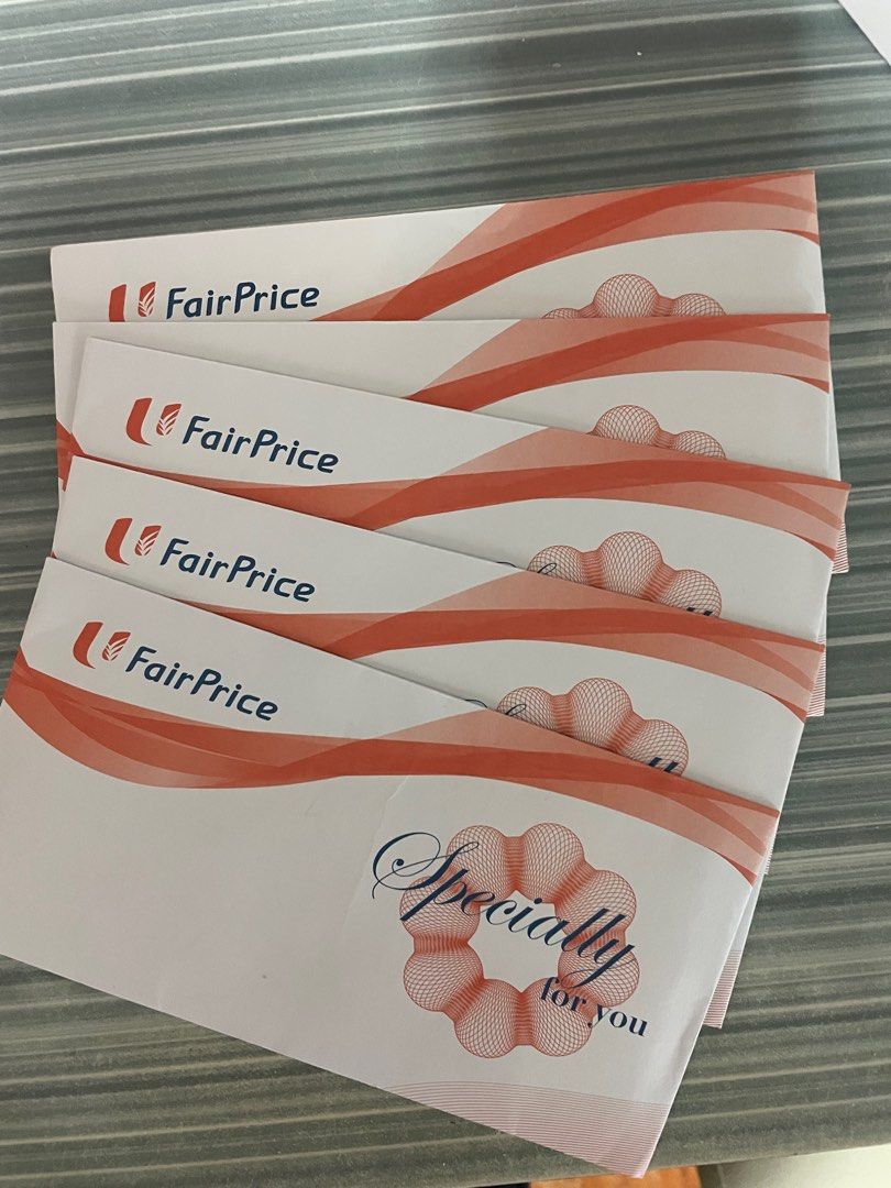 NTUC fairprice cheers voucher , Tickets & Vouchers, Vouchers on Carousell