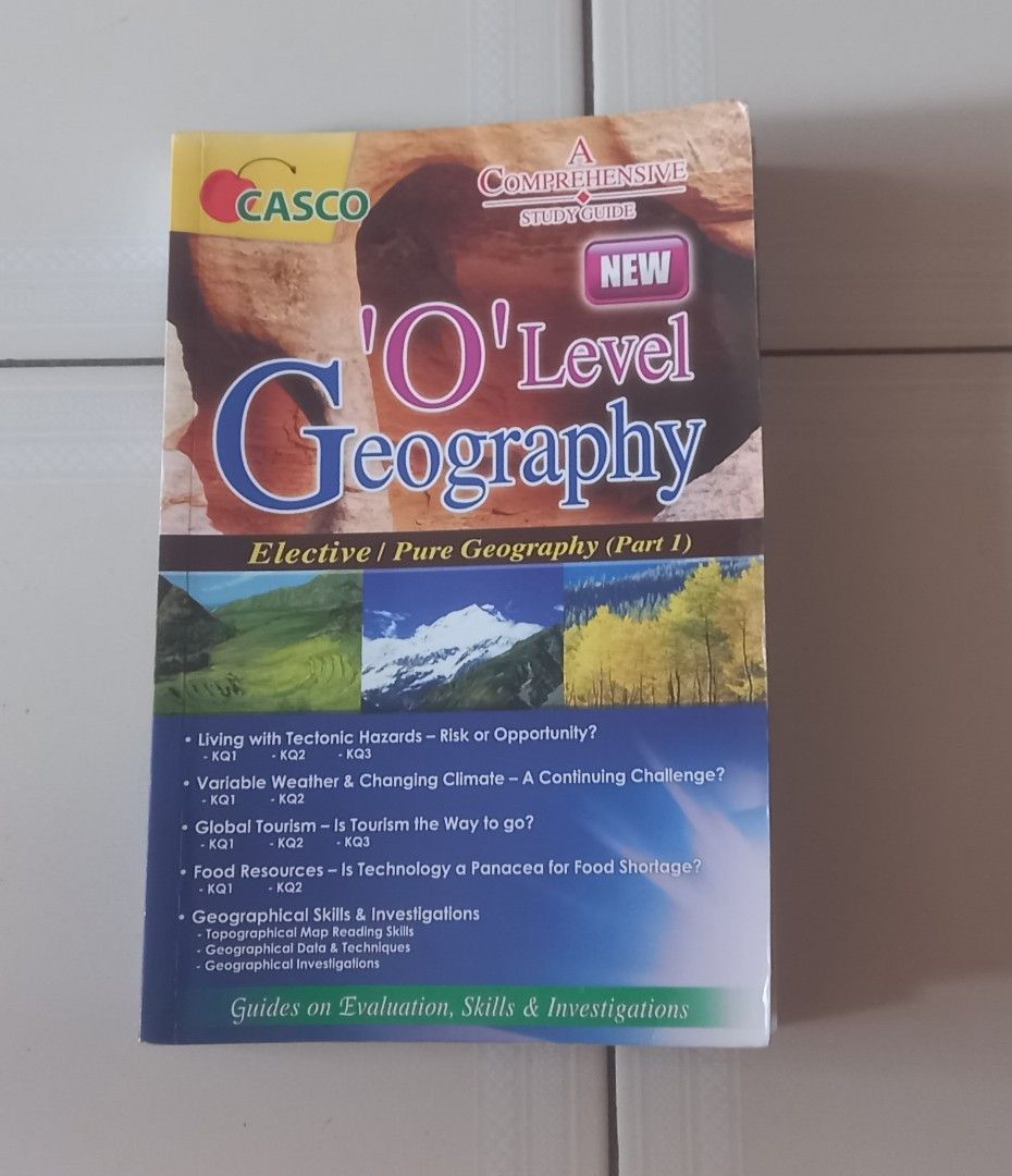 o levels geography revision guide, Hobbies & Toys, Books & Magazines ...