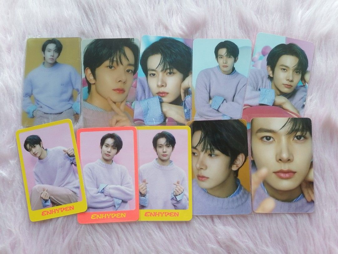 Official Enhypen Mini Dicon Heeseung pc set, Hobbies & Toys ...