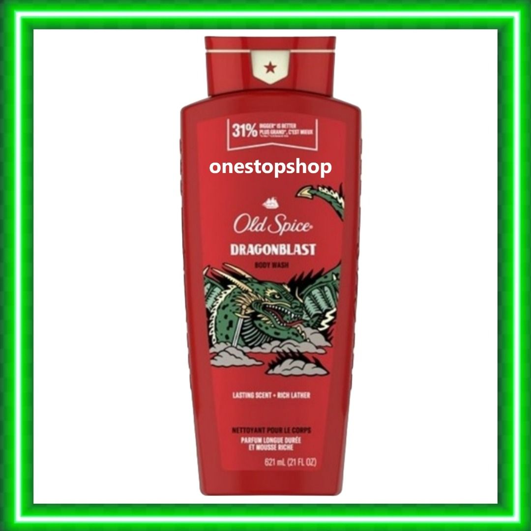 Old Spice Dragonblast Body Wash 621mL on Carousell