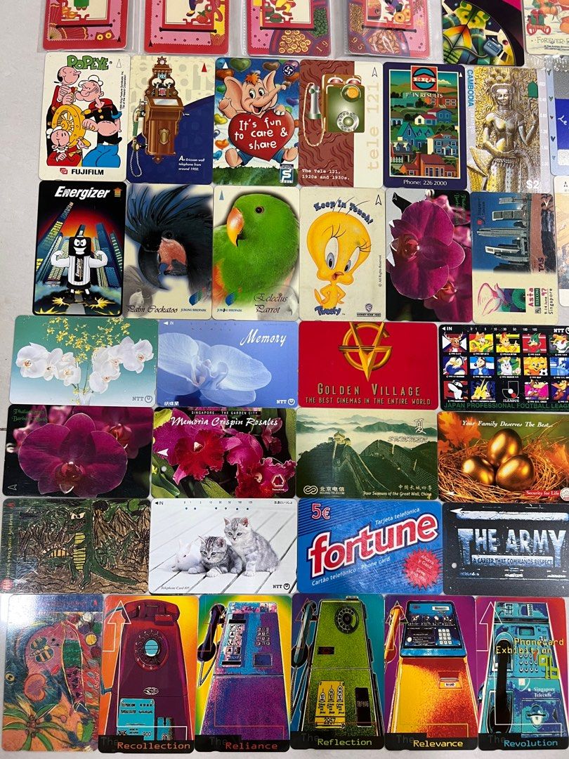 Old Vintage collectible phone / tele-cards, Hobbies & Toys, Memorabilia ...