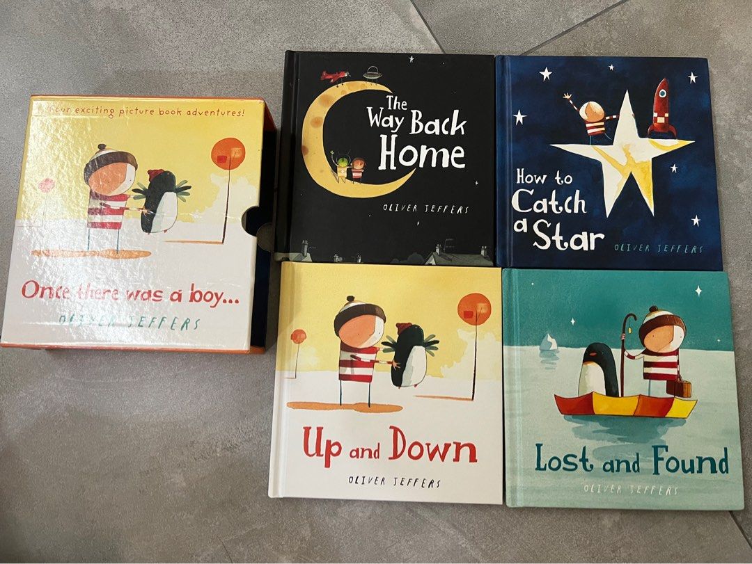 Oliver Jeffers book in a set, Hobbies & Toys, Books & Magazines ...