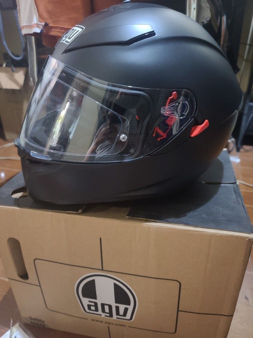 Original AGV Helmet, Motorbikes, Motorbike Parts & Accessories, Helmets ...