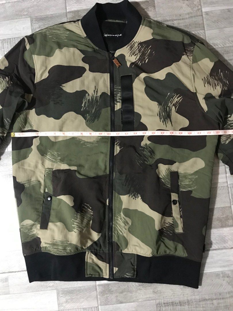 Original Quiksilver Jacket (Like New) Trestles Army Long Fit Bomber for ...