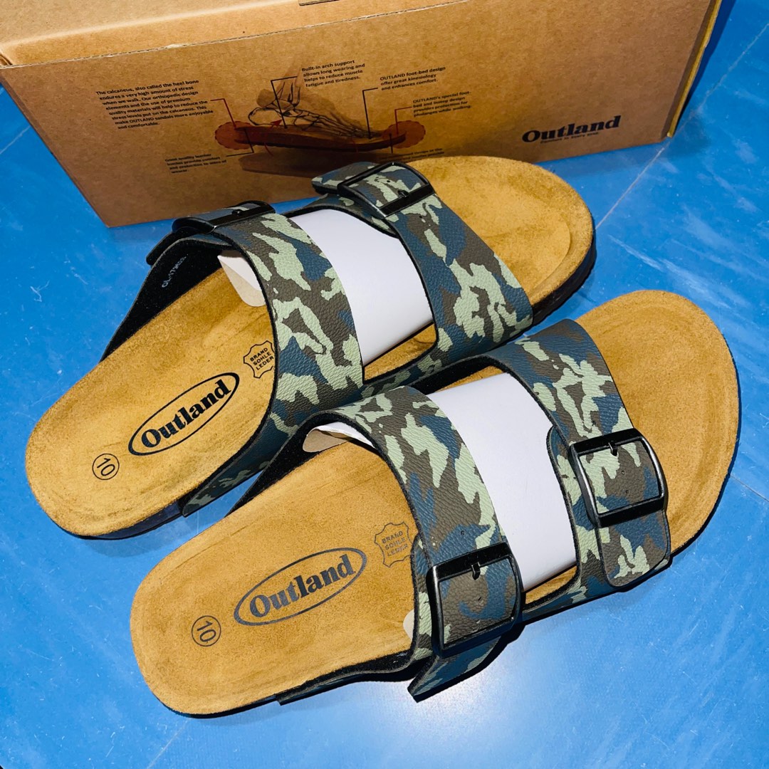 Outland slides, Men's Fashion, Footwear, Slippers & Slides on Carousell