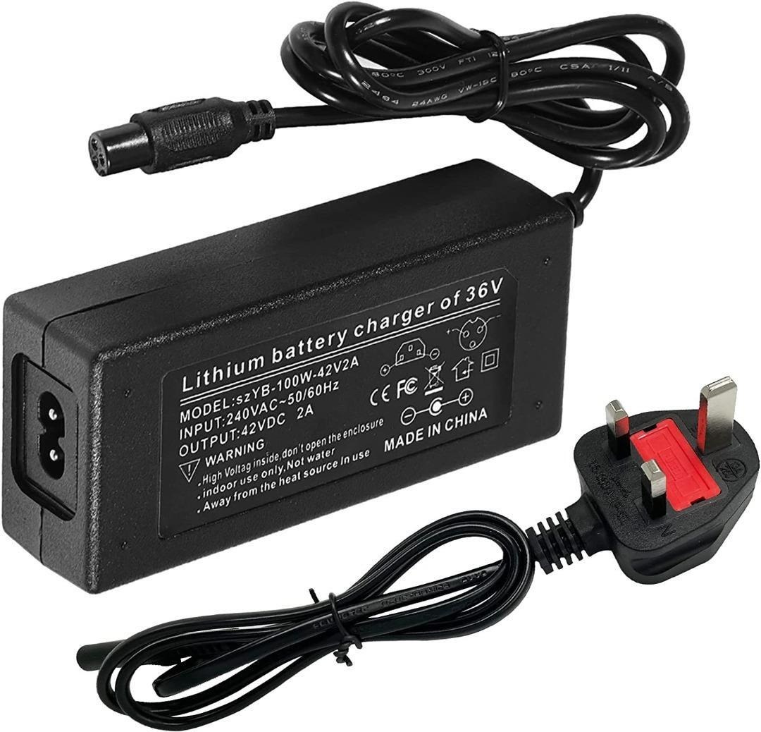 P273 Universal 42V 2A Charger for Hoverboard Electric Scooter Power ...