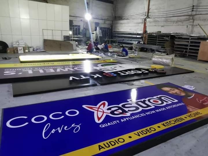 PANAFLEX SIGNAGE/ LIGHTED & NONLIGHTED / SINGLE FACE or DOUBLE FACE ...