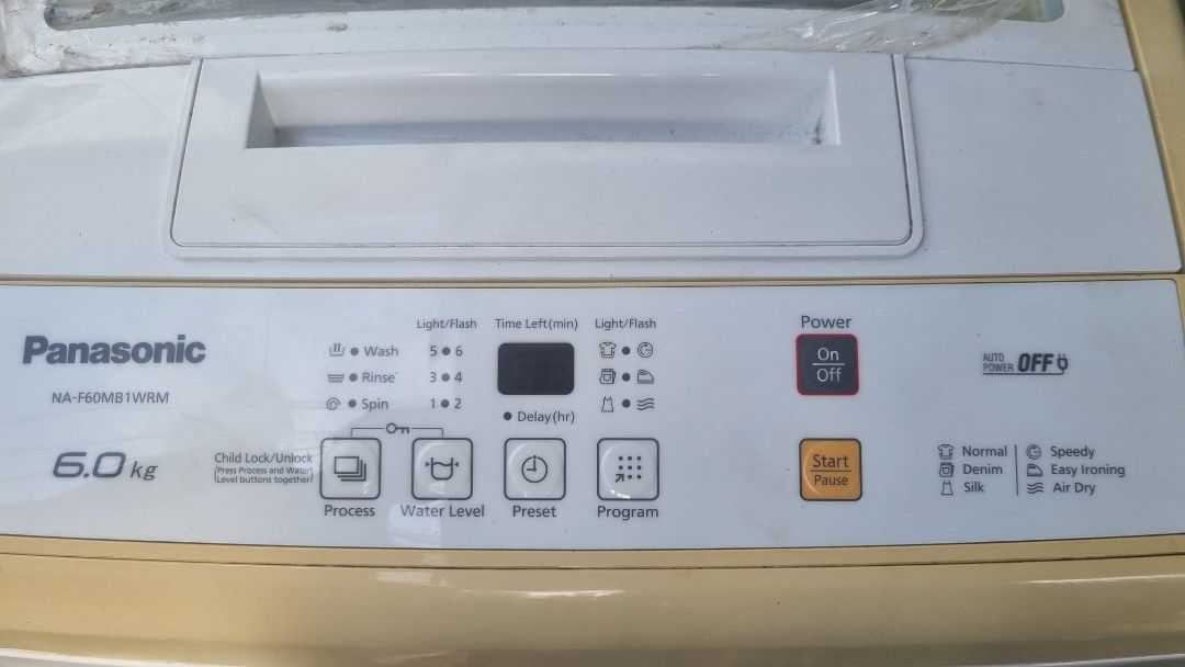 Panasonic Automatic Washing Machine 6.0KG, TV & Home Appliances ...