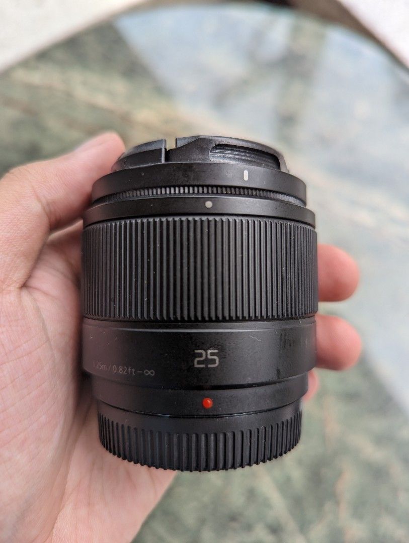 Panasonic Lumix 25mm f1.7 camera lens, Photography, Cameras on Carousell
