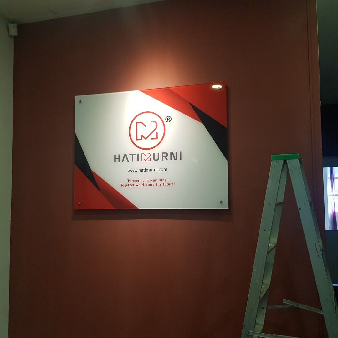 PAPAN TANDA AKRILIK LOGO l signage panel install, Services, Others on ...