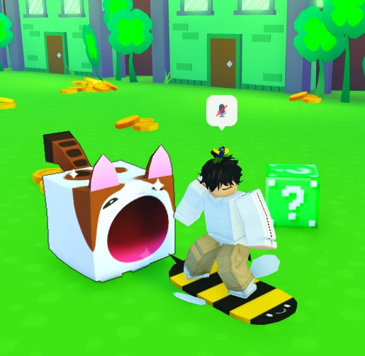 PET SIMULATOR X HUGE POP CAT, Video Gaming, Gaming Accessories, In-Game ...