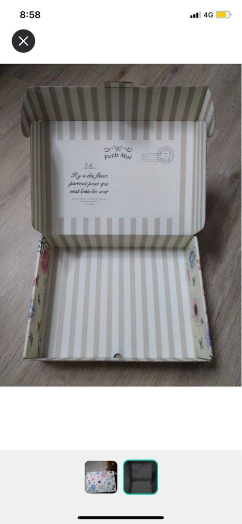 Petit Moi Box (Empty Boxes - 2), Furniture & Home Living, Home ...