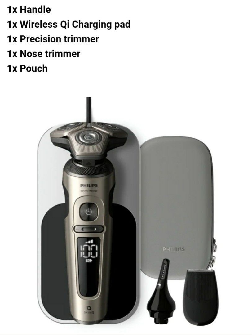 PHILIPS Shaver S9000 Prestige Wet & dry electric shaver, Series 9000, 1 ...