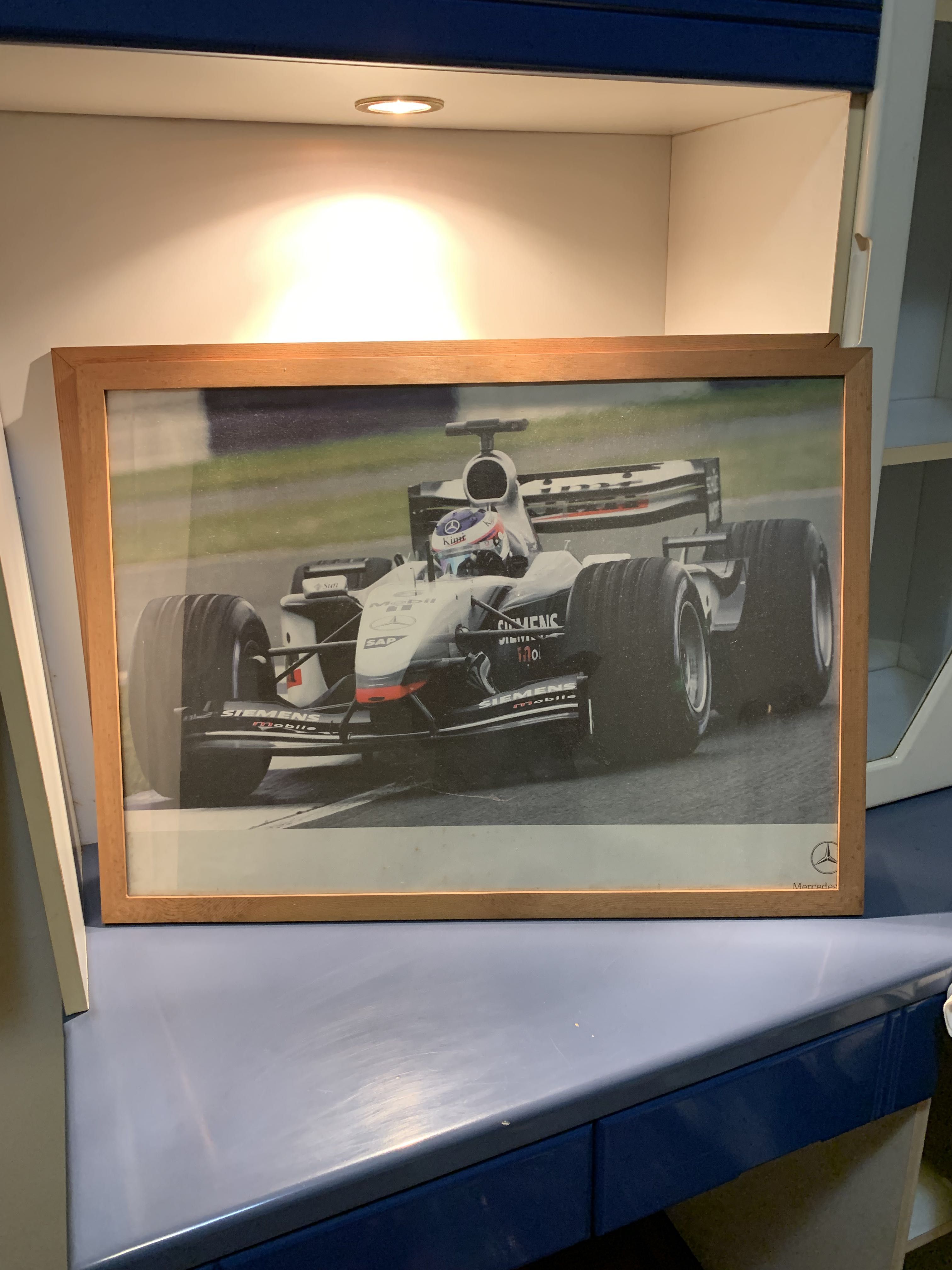 Photoframe with Mercedes F1 Car, Furniture & Home Living, Home Decor ...