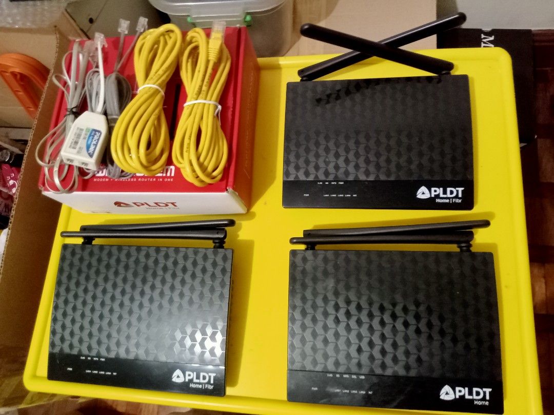 PLDT Home Fibr Modem Set, Computers & Tech, Parts & Accessories ... PLDT Home Fibr Modem Set, Computers & Tech, Parts & Accessories ...