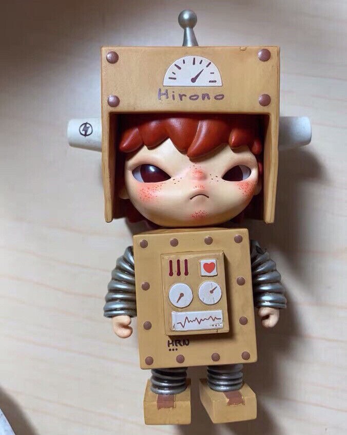 Pop mart Hirono robot, Hobbies & Toys, Toys & Games on Carousell