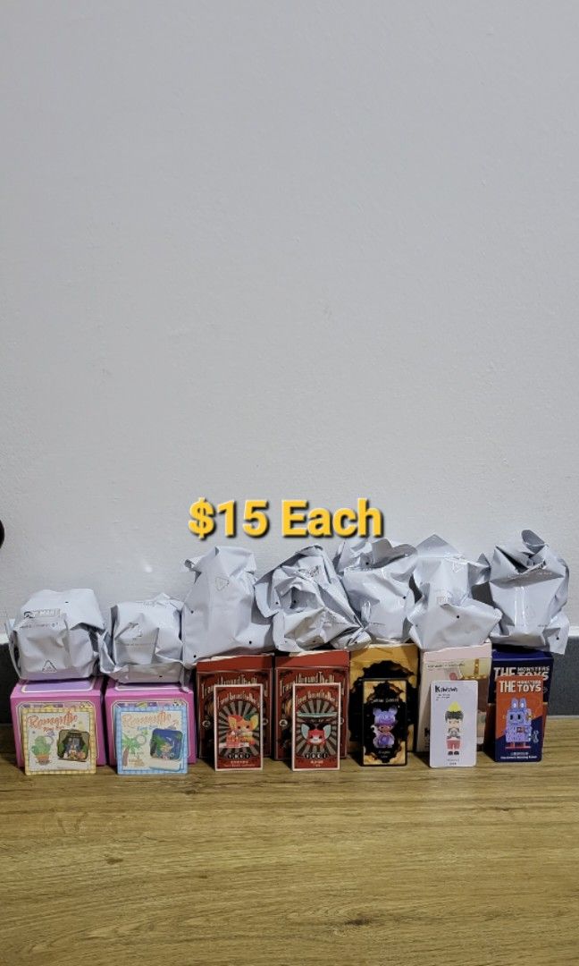 Popmart & Others Blind Box, Hobbies & Toys, Toys & Games on Carousell