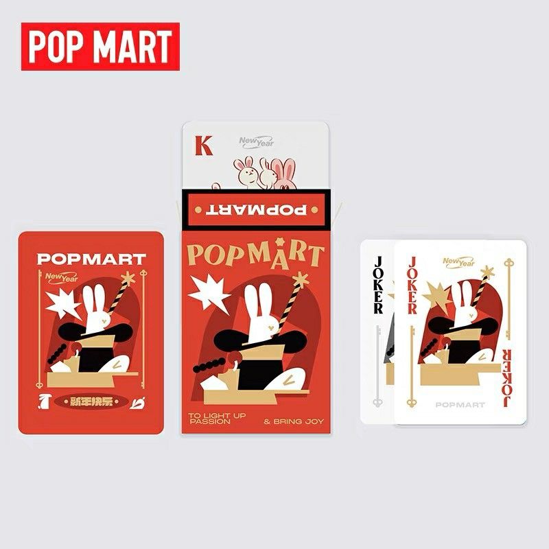 [POPMART EXCLUSIVE!] POPMART POKER CARDS, Hobbies & Toys, Memorabilia ...