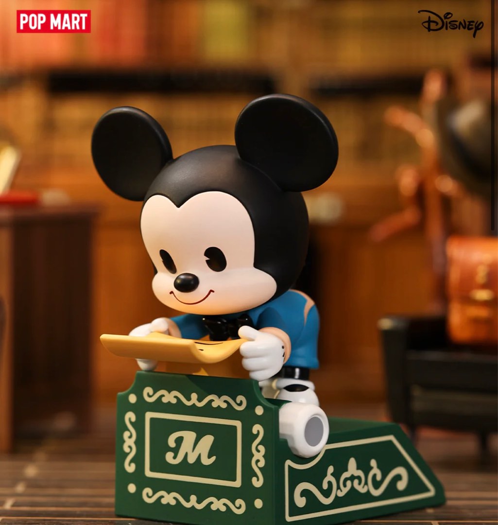 Popmart Mickey and Friends The Ancient Times - Typewritter, Hobbies ...