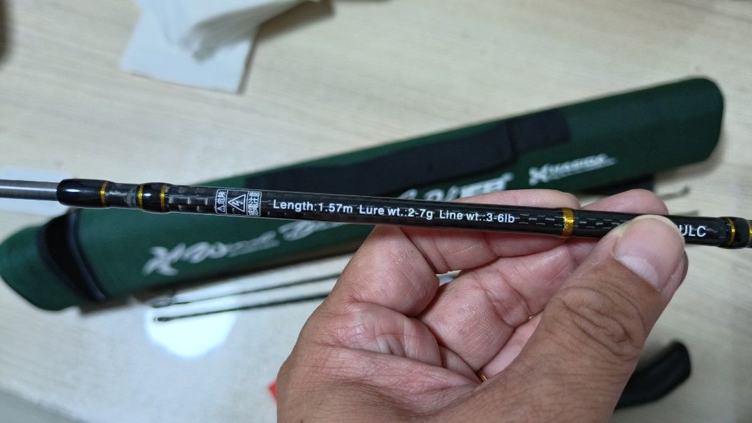 Premium BFS Carbon Single Handle Travel rod, Sports Equipment, Fishing ...