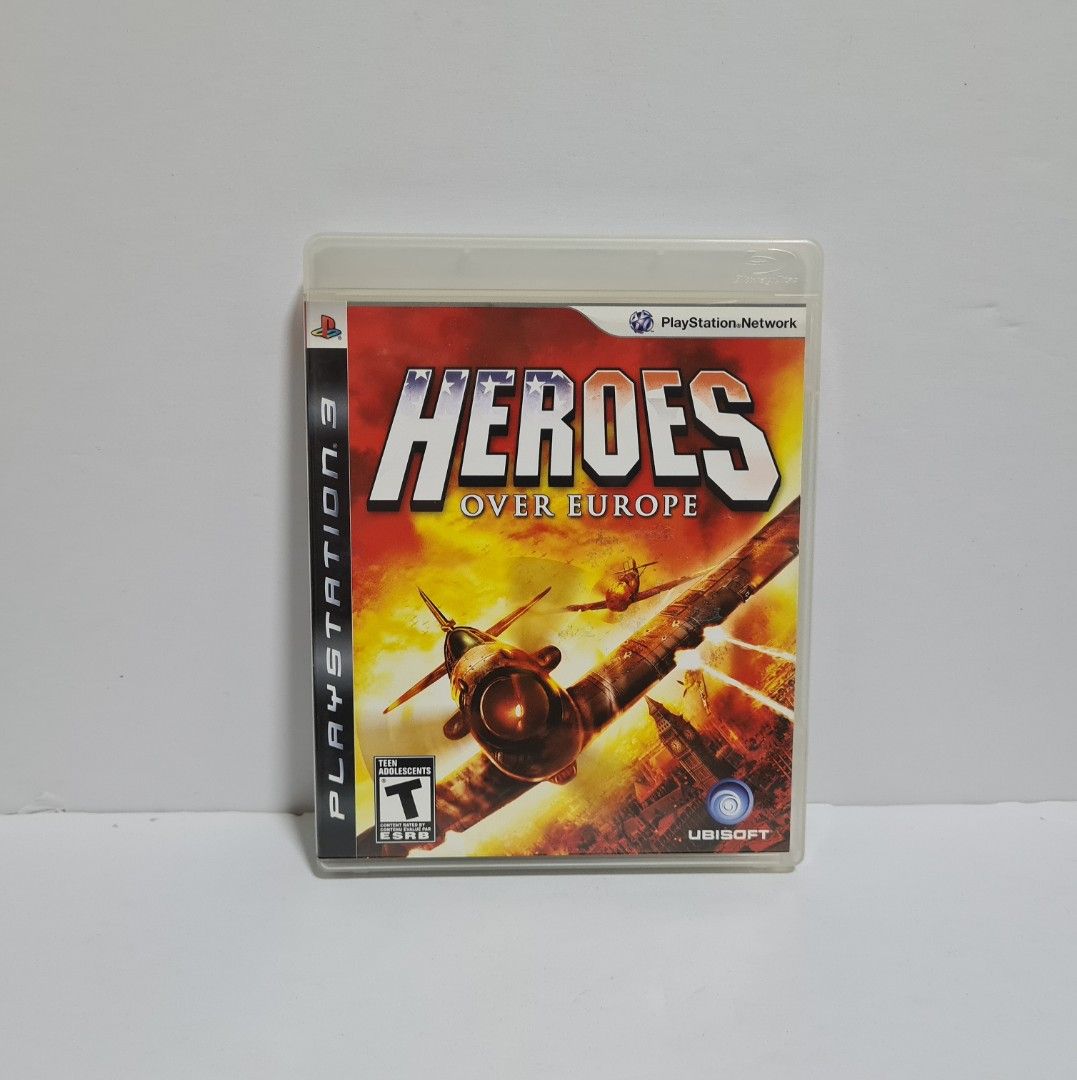 [Pre-Owned] PS3 Heroes Over Europe Game, Video Gaming, Video Games ...