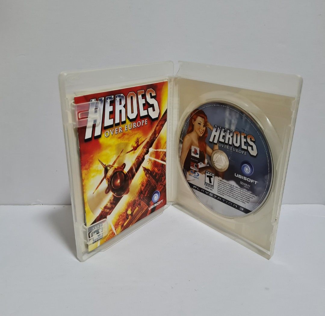 [Pre-Owned] PS3 Heroes Over Europe Game, Video Gaming, Video Games ...