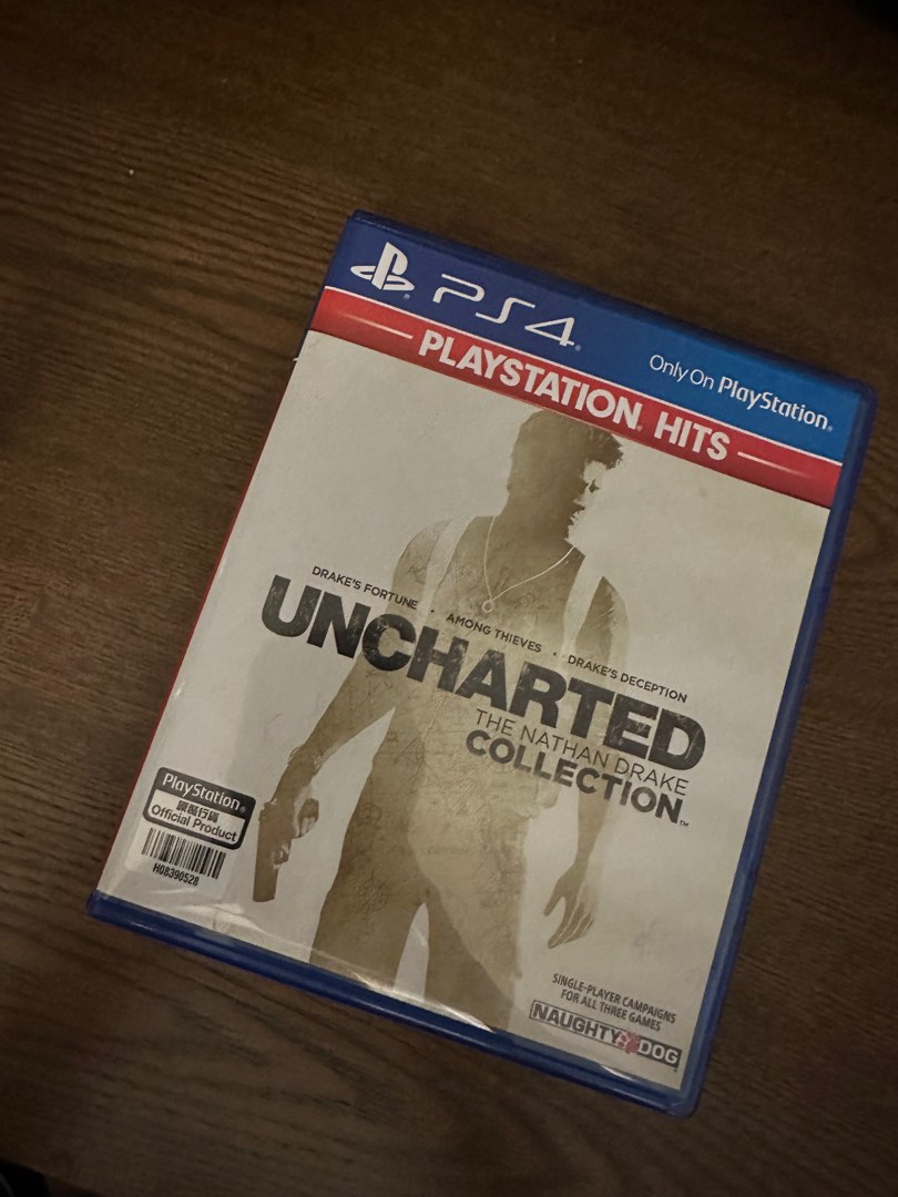 Uncharted The Nathan Drake Collection PS4 Replacement Case Insert Cover ...