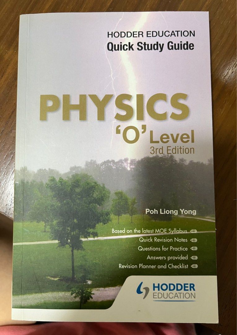 Pure Physics O level 3rd Edition, Hobbies & Toys, Books & Magazines ...