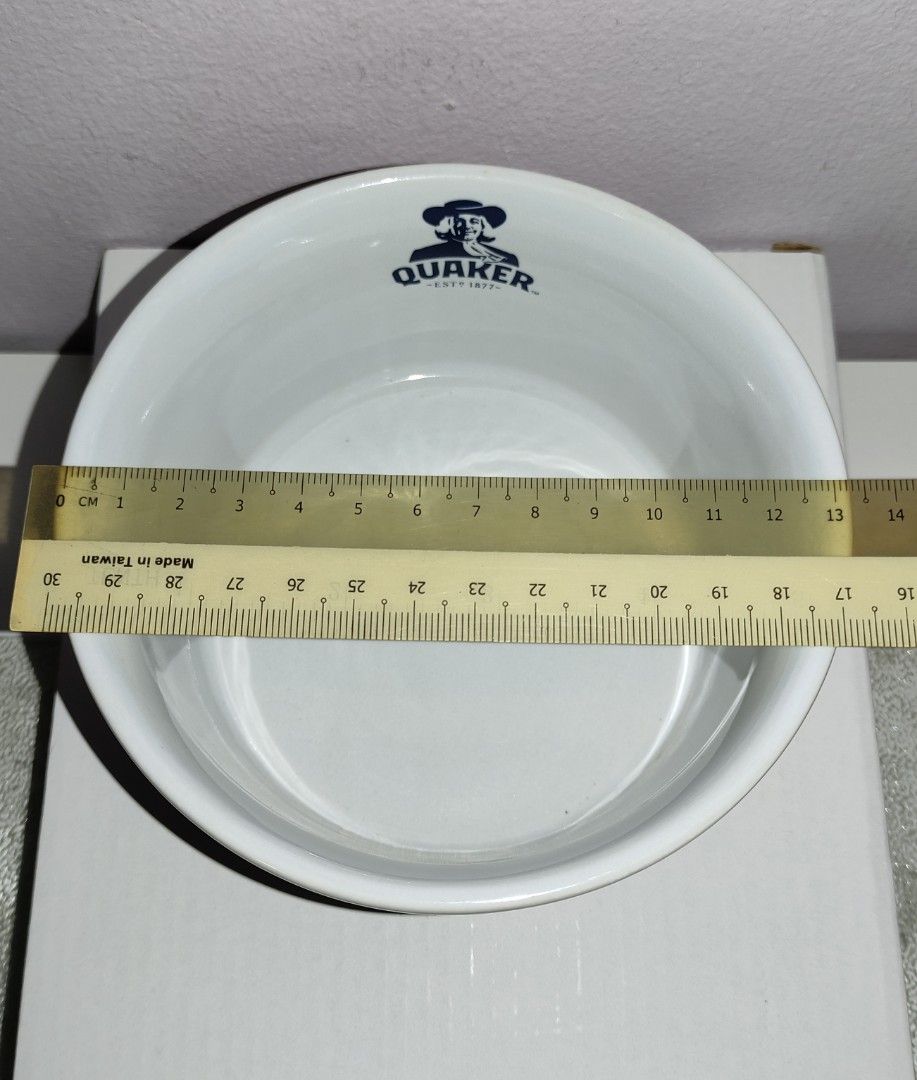 Quaker Oats Limited Edition Batik Motif Ceramic Bowl, Furniture & Home ...