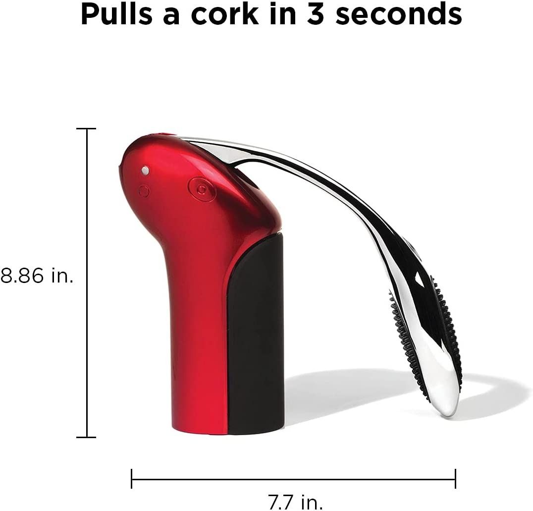 Rabbit Original Vertical Lever Corkscrew Wine Opener with Foil Cutter ...
