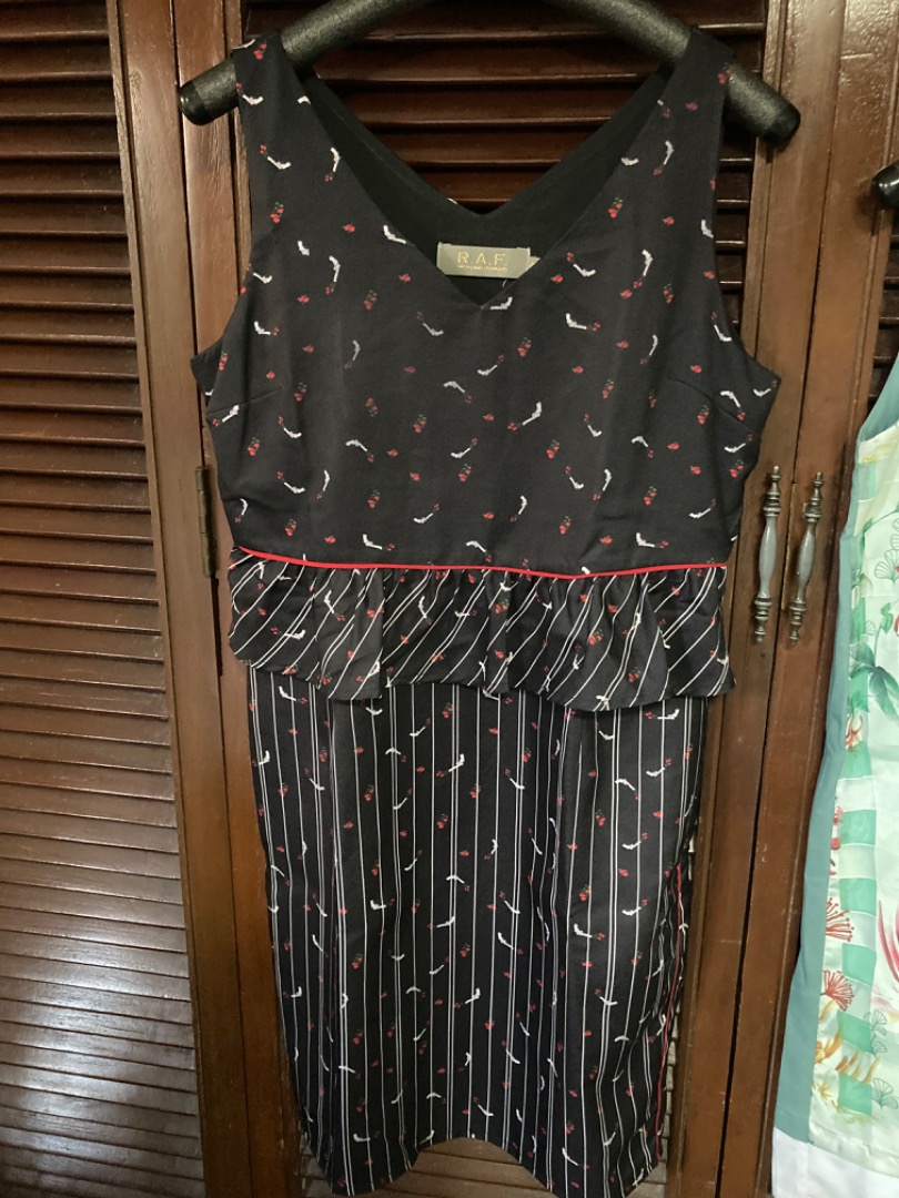 RAF Plains and Prints dress, Women's Fashion, Dresses & Sets, Dresses ...