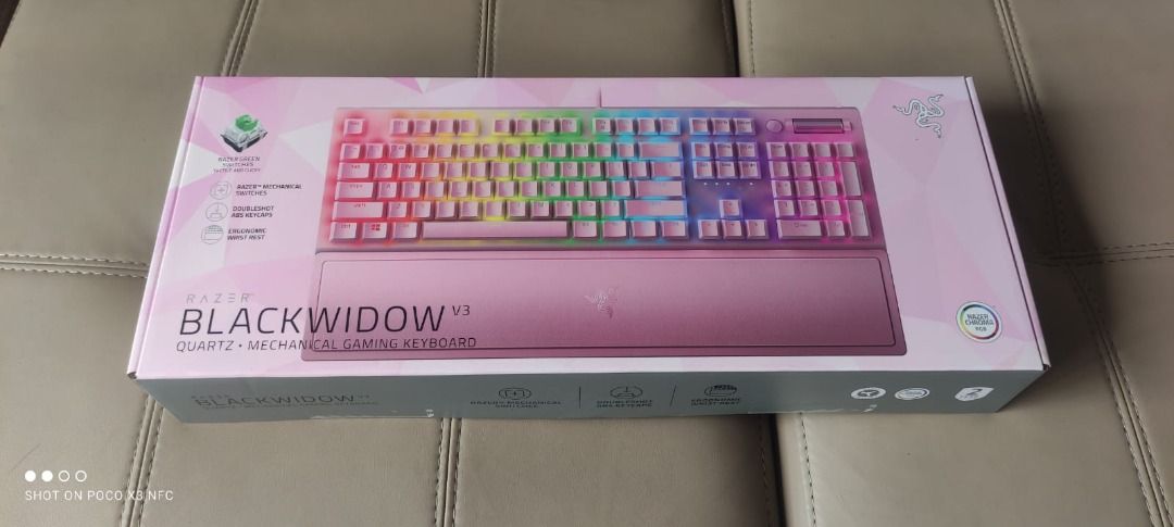 RAZER BlackWidow V3 Mechanical Gaming Keyboard with Razer Chroma RGB ...