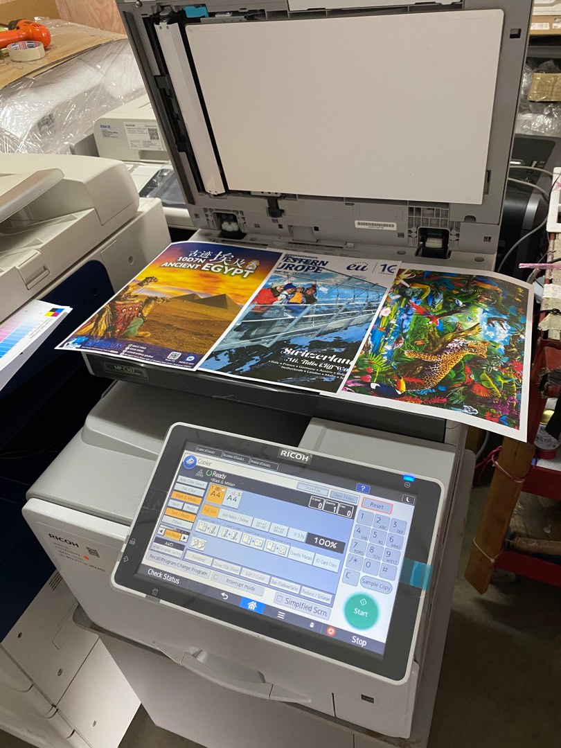 Ricoh Colour Copier MPC 307, Computers & Tech, Printers, Scanners ...