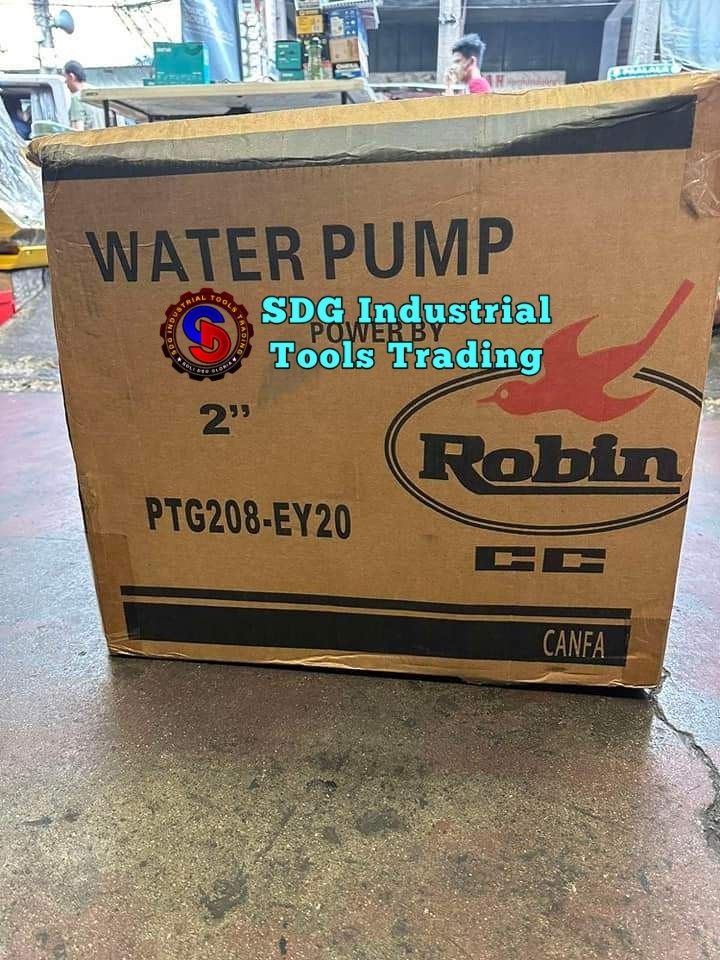 ROBIN 2x2" Gasoline Engine with TSURUMI Water Pump (PTG208-EY20 ...