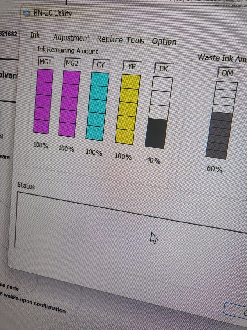 Roland BN20 large format printer plotter, Computers & Tech, Printers ...
