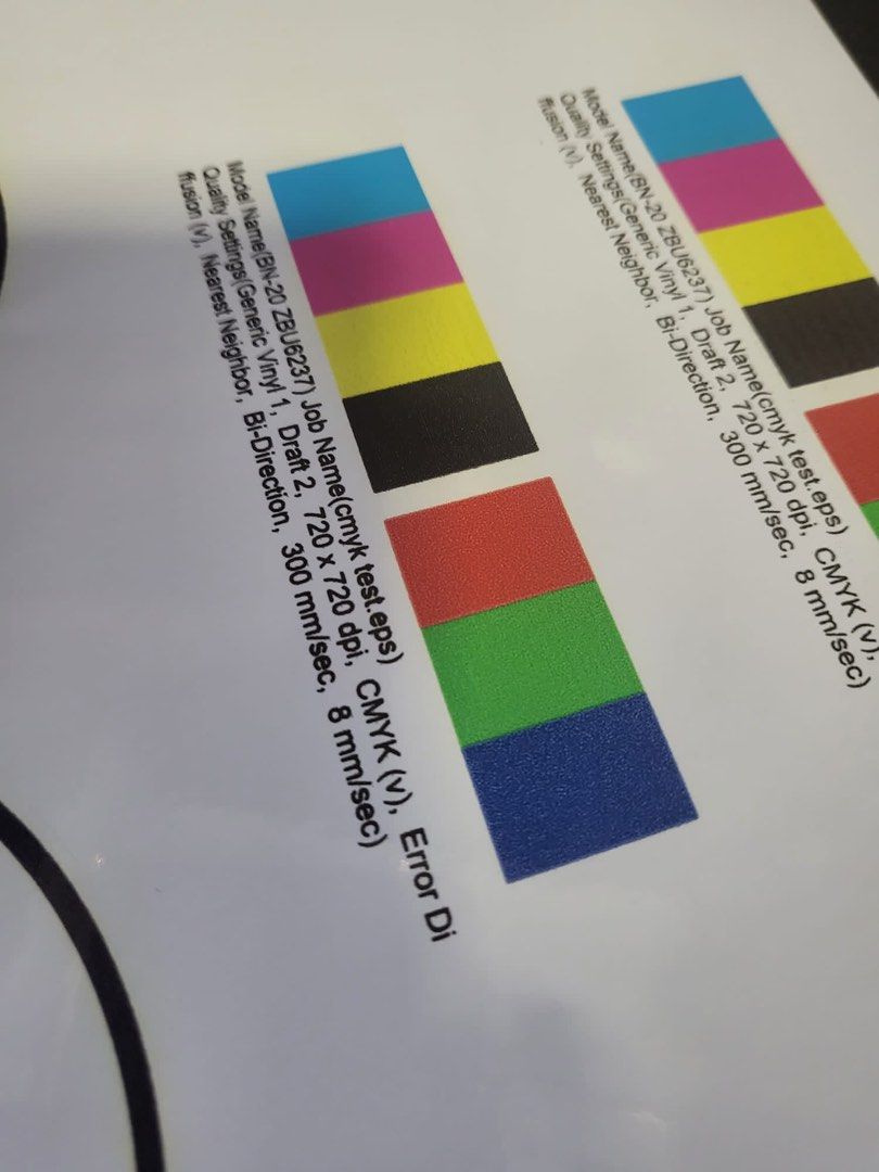 Roland BN20 large format printer plotter, Computers & Tech, Printers ...