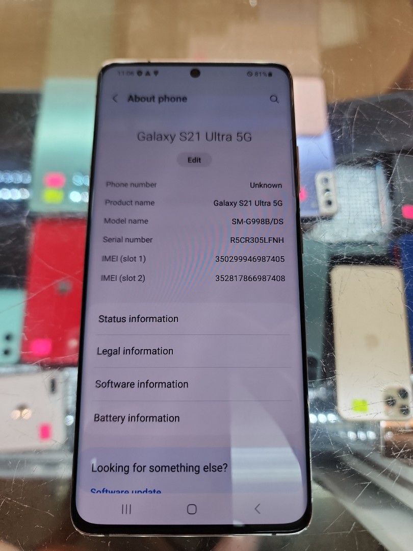 Samsung galaxy s21 ultra 256gb #7405, Mobile Phones & Gadgets, Mobile ...
