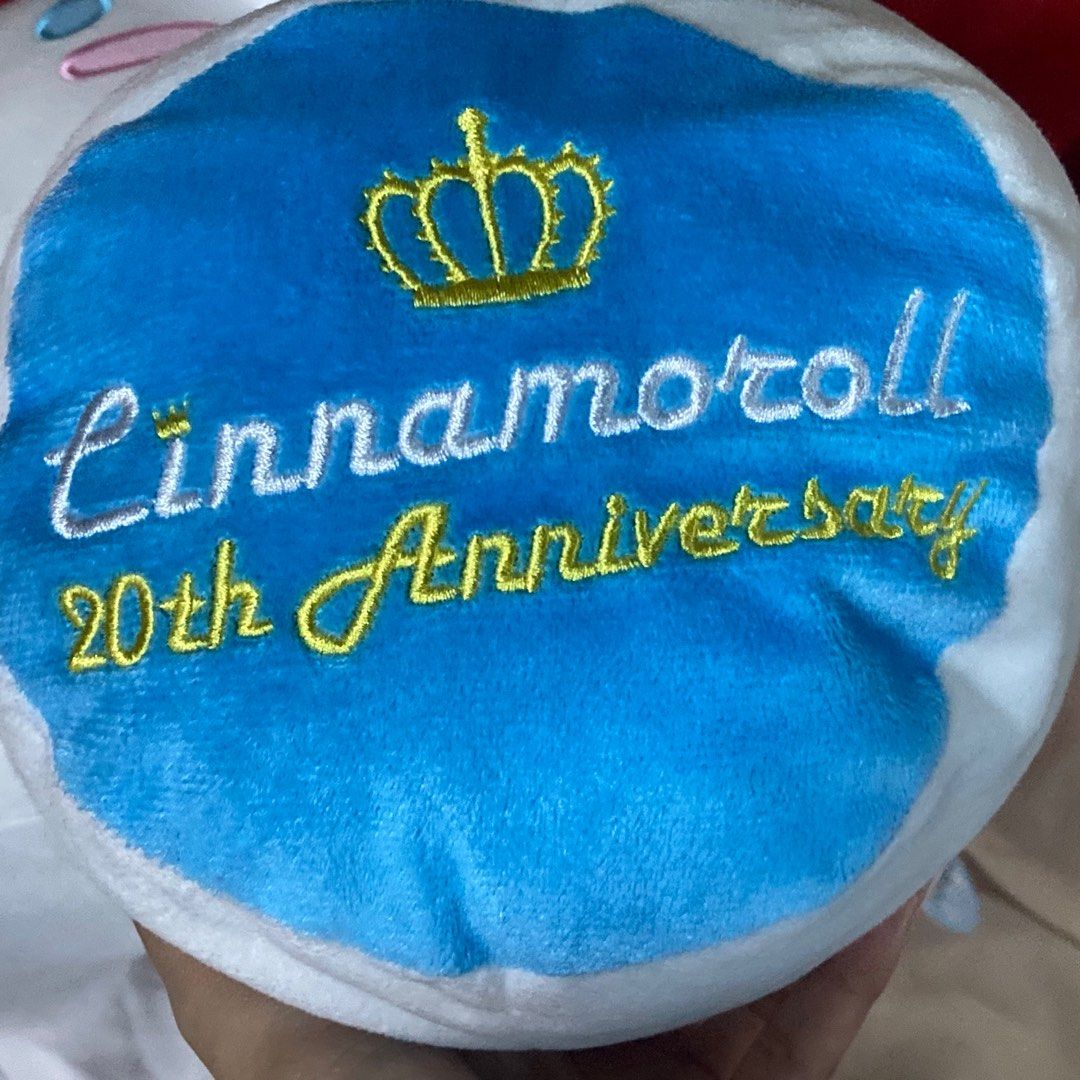 SANRIO Cinnamoroll Backrest Cushion 20th Anniversary Merch on Carousell