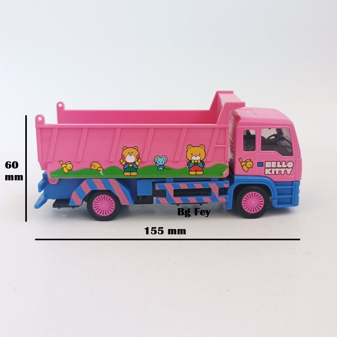 Sanrio Hello Kitty Dump Truck Metal Diecast Pull Back Action, Toys ...