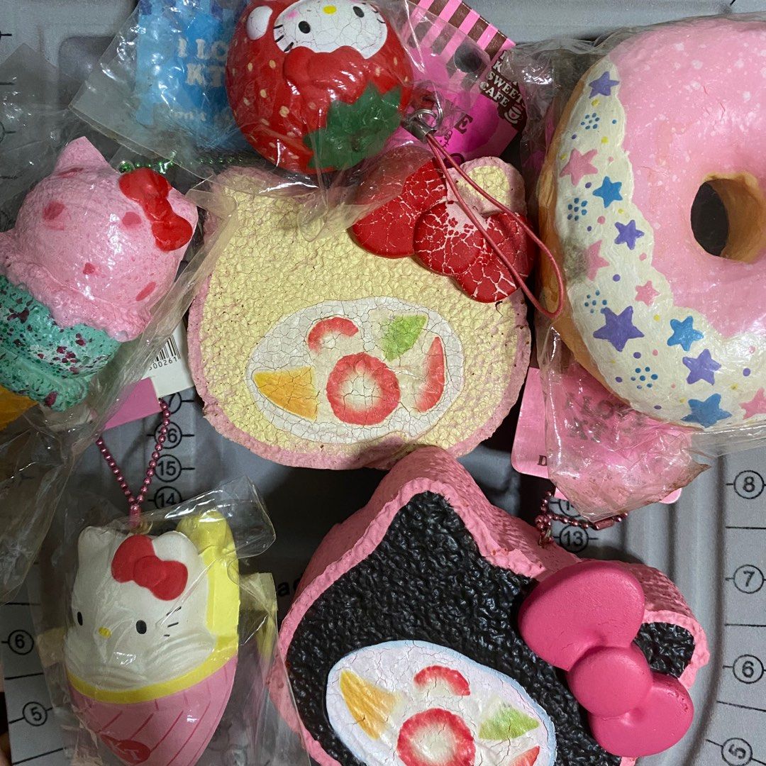 Sanrio Hello Kitty Squishy, Hobbies & Toys, Toys & Games on Carousell