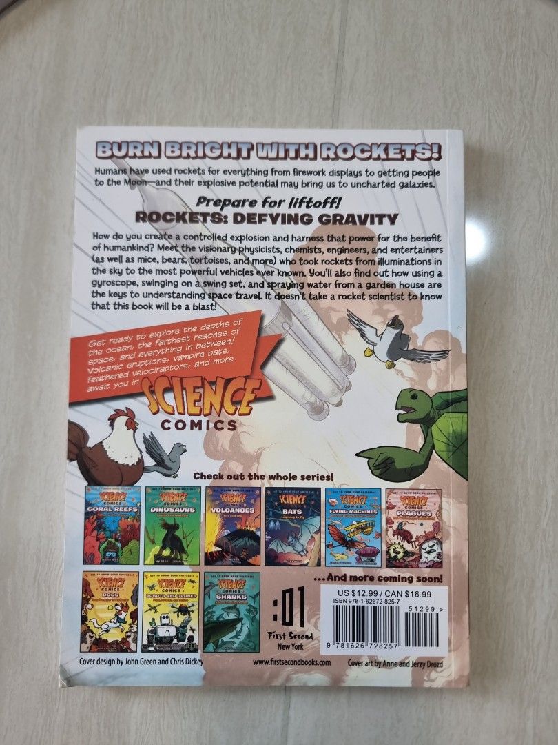 Science comics (crows, rockets, rocks and minerals), Hobbies & Toys, Books & Magazines, Children ...