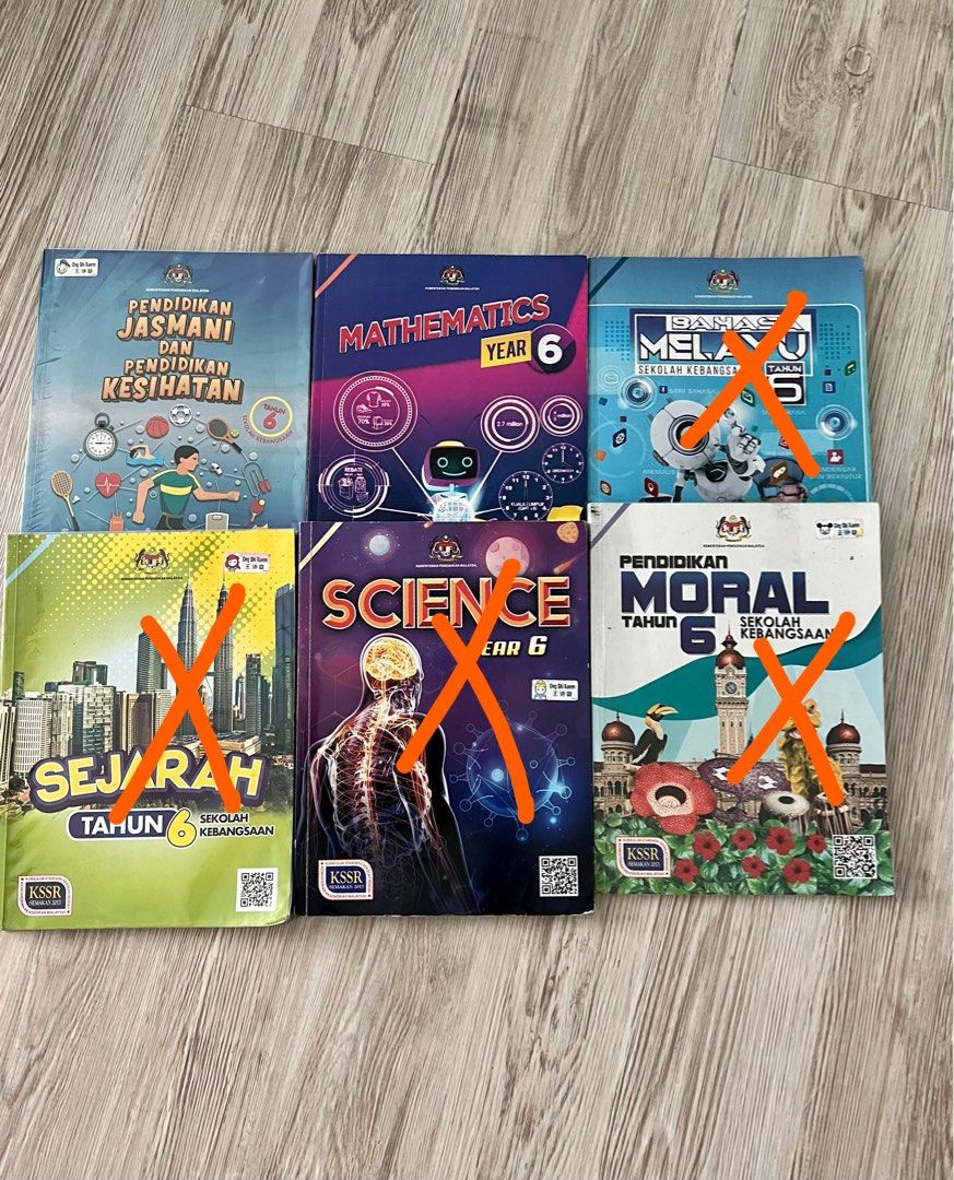 SK Text Book Year 6, Hobbies & Toys, Books & Magazines, Textbooks on ...