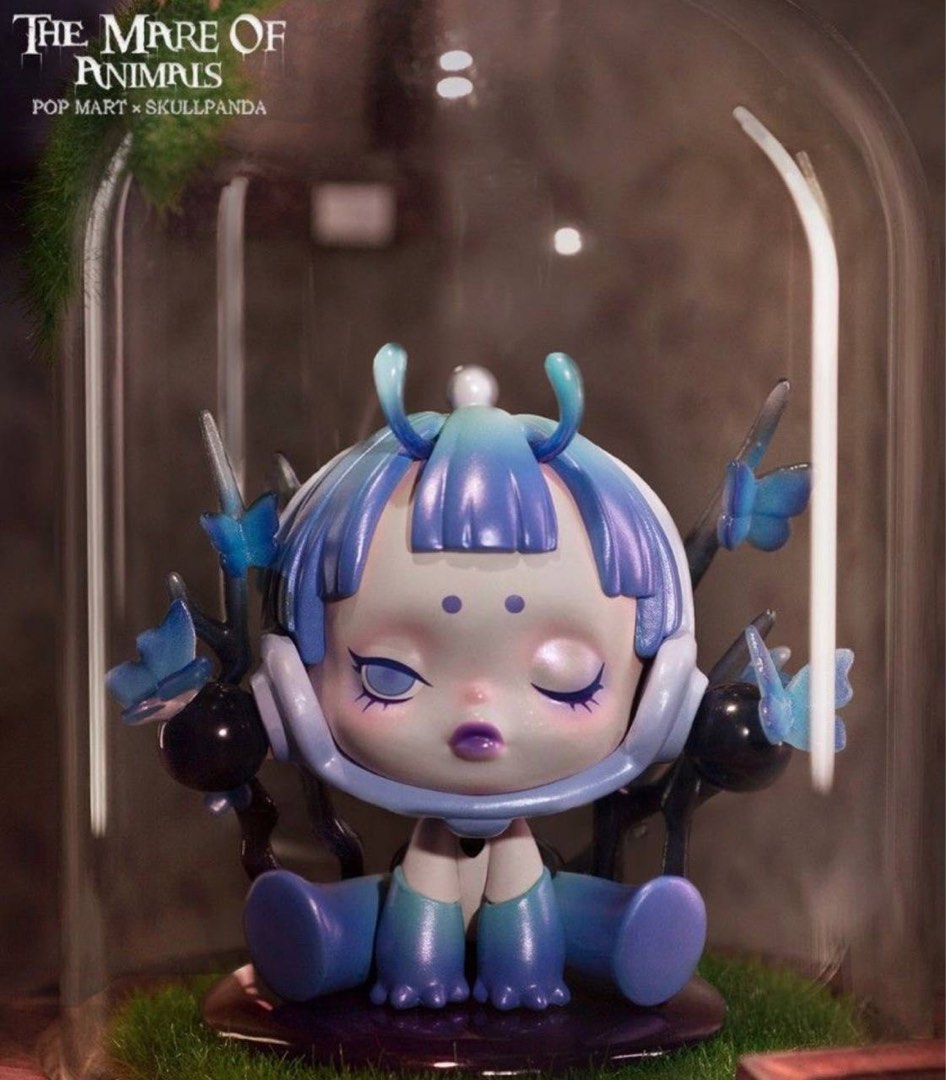 Skull Panda Mare of Animals - Blue Morpho, Hobbies & Toys, Toys & Games ...