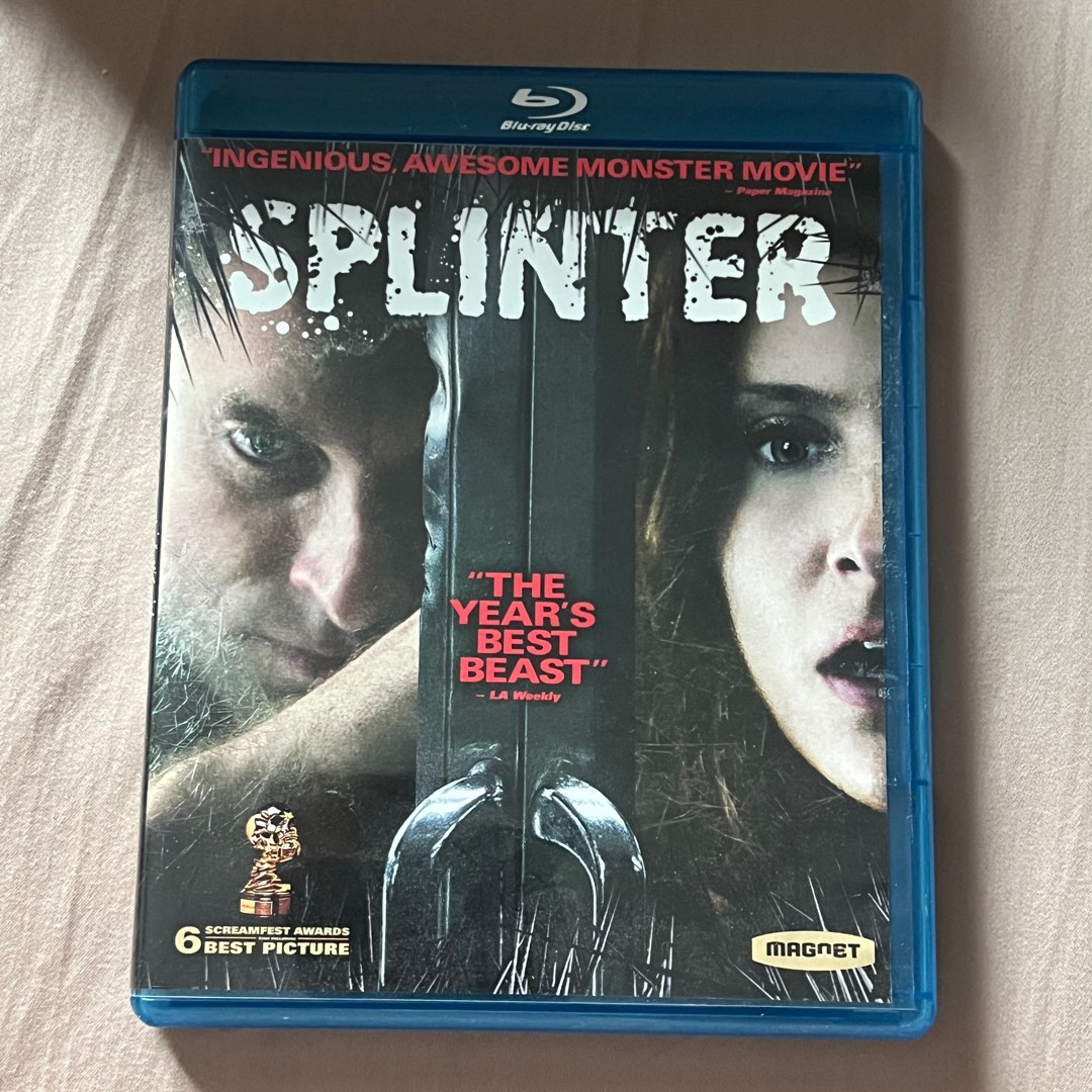 Splinter Region Free Blu-ray DVD, Hobbies & Toys, Music & Media, CDs & DVDs on Carousell